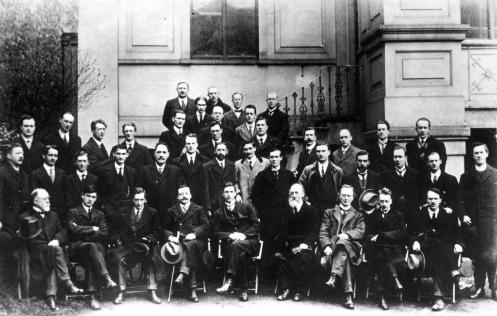 Sinn Fein Leaders…1919: Sinn Fein leaders at the First Dail E