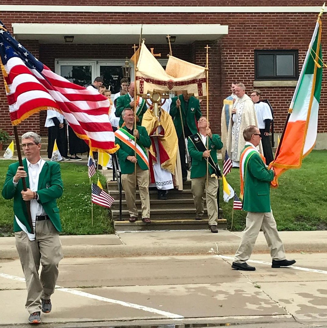 AOH Dubuque Co., IA Celebrate Solemnity of the Most Holy Body and Blood ...